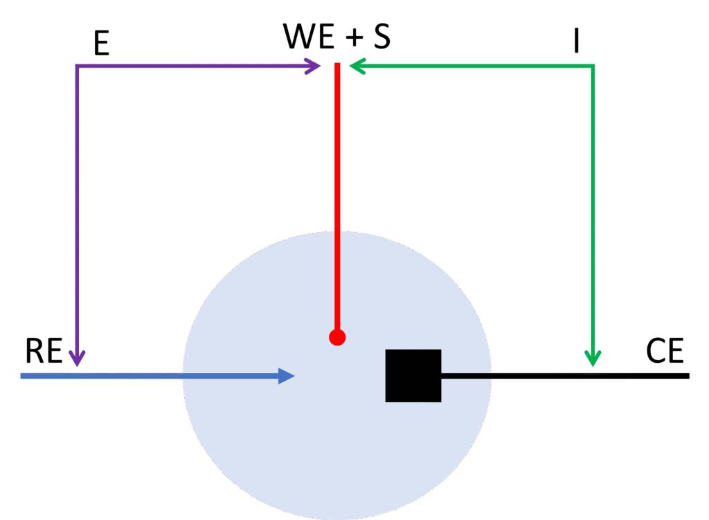 2, 3 and 4-Electrode System & Sense Lead - PalmSens