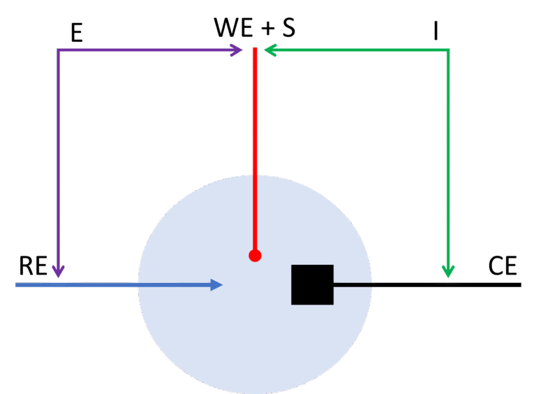 2, 3 and 4-Electrode System & Sense Lead - PalmSens
