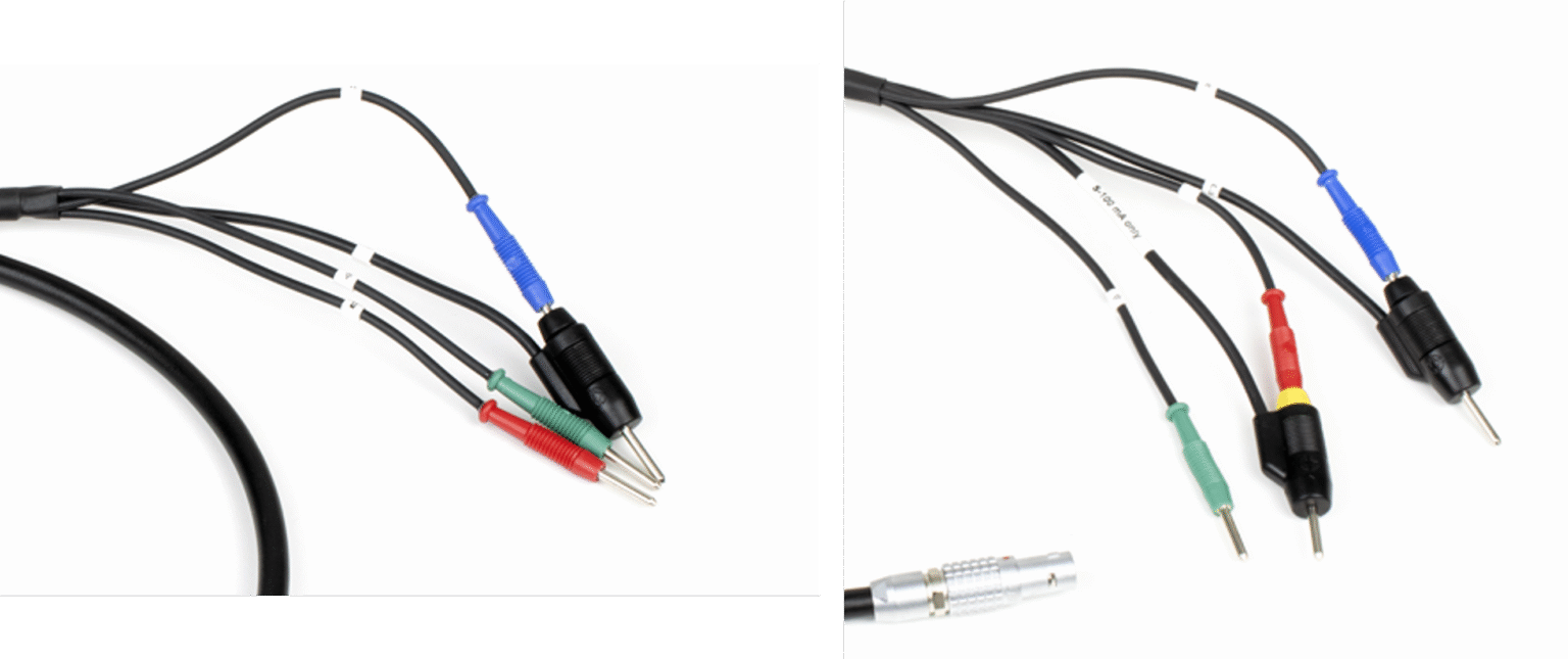 2, 3 and 4-Electrode System & Sense Lead - PalmSens