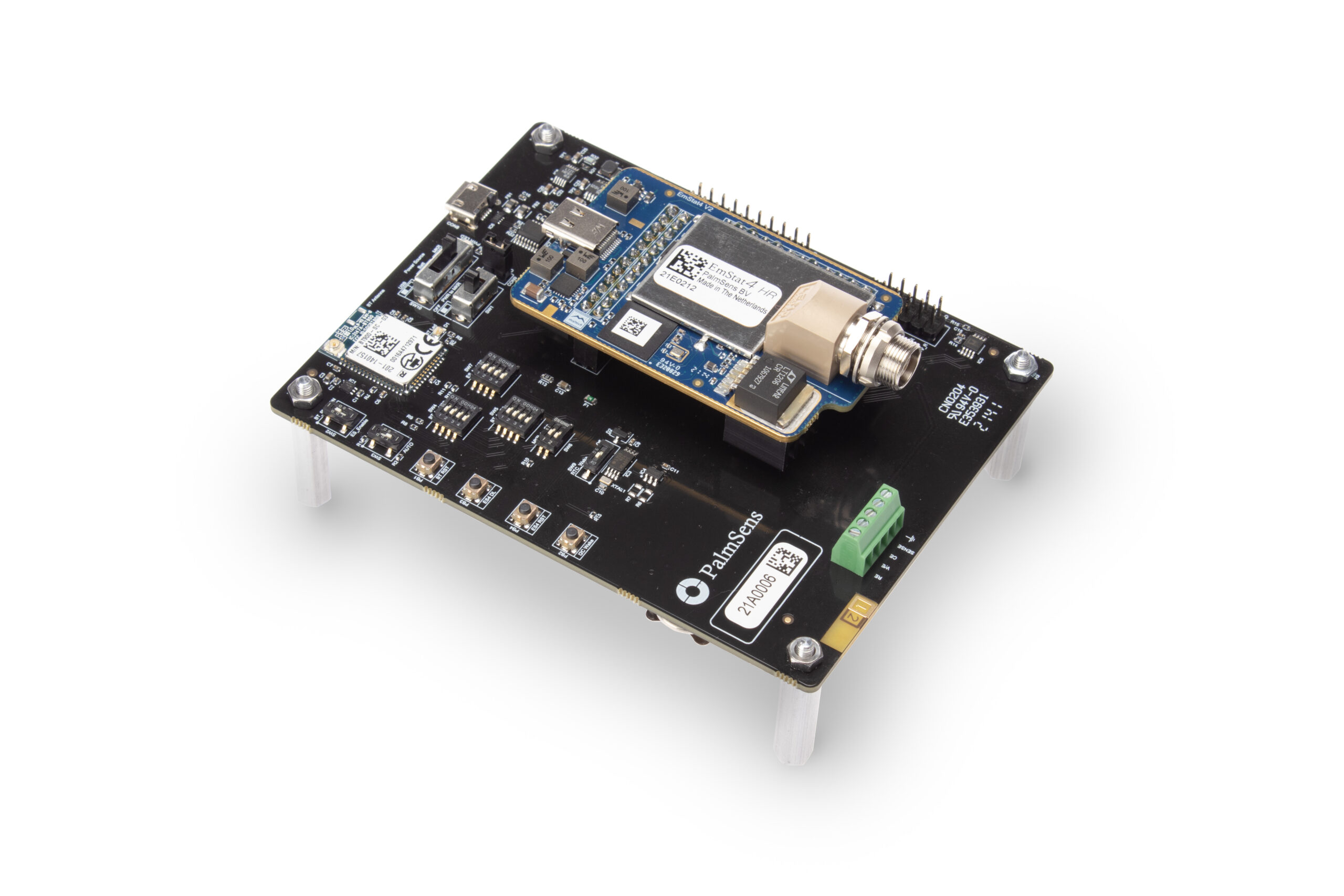 EmStat4M Development Board Connection Card - PalmSens