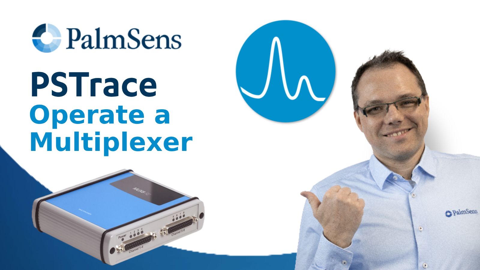 PSTrace Tutorial #19 - How to operate a Multiplexer? - PalmSens