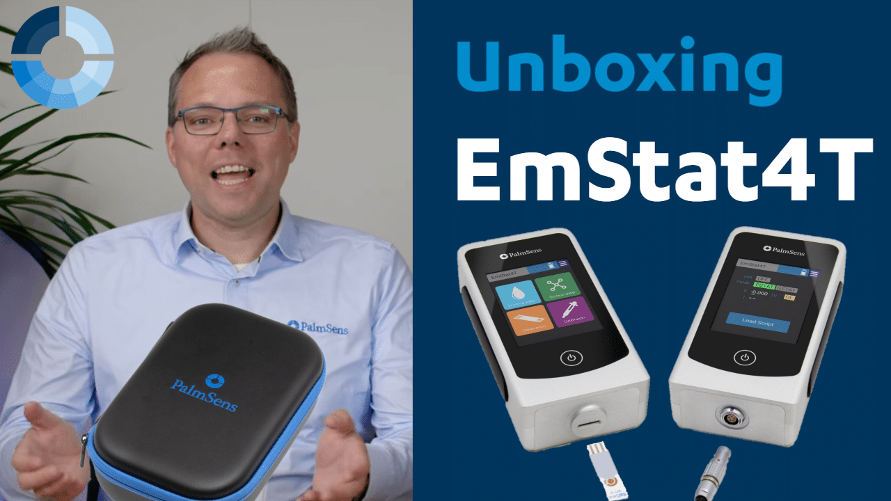 Unboxing del EmStat4T - PalmSens